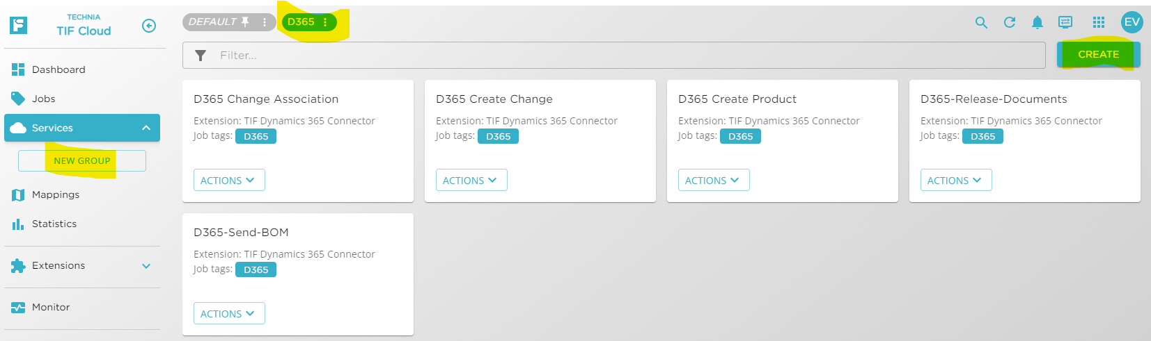 Service :: Integration Framework - Cloud